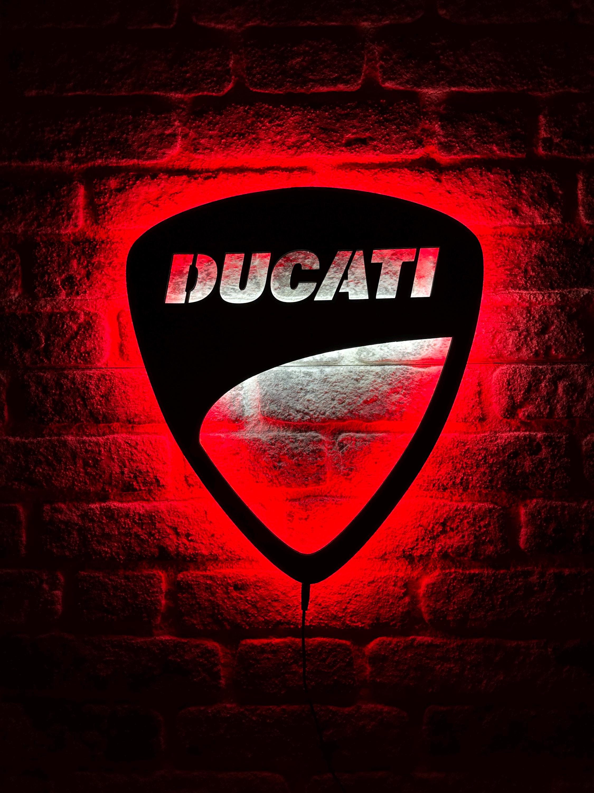 Ducati Led Sign, Ducati Wall Art, Ducati Wall Sign, Ducati Wall Decor ...