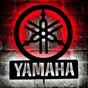 Yamaha Led Sign, Yamaha Wall Art, Yamaha Wall Sign, Yamaha Wall Decor ...