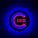 Chicago Cubs Led Sign, Chicago Cubs Wall Art, Chicago Cubs Wall Sign ...
