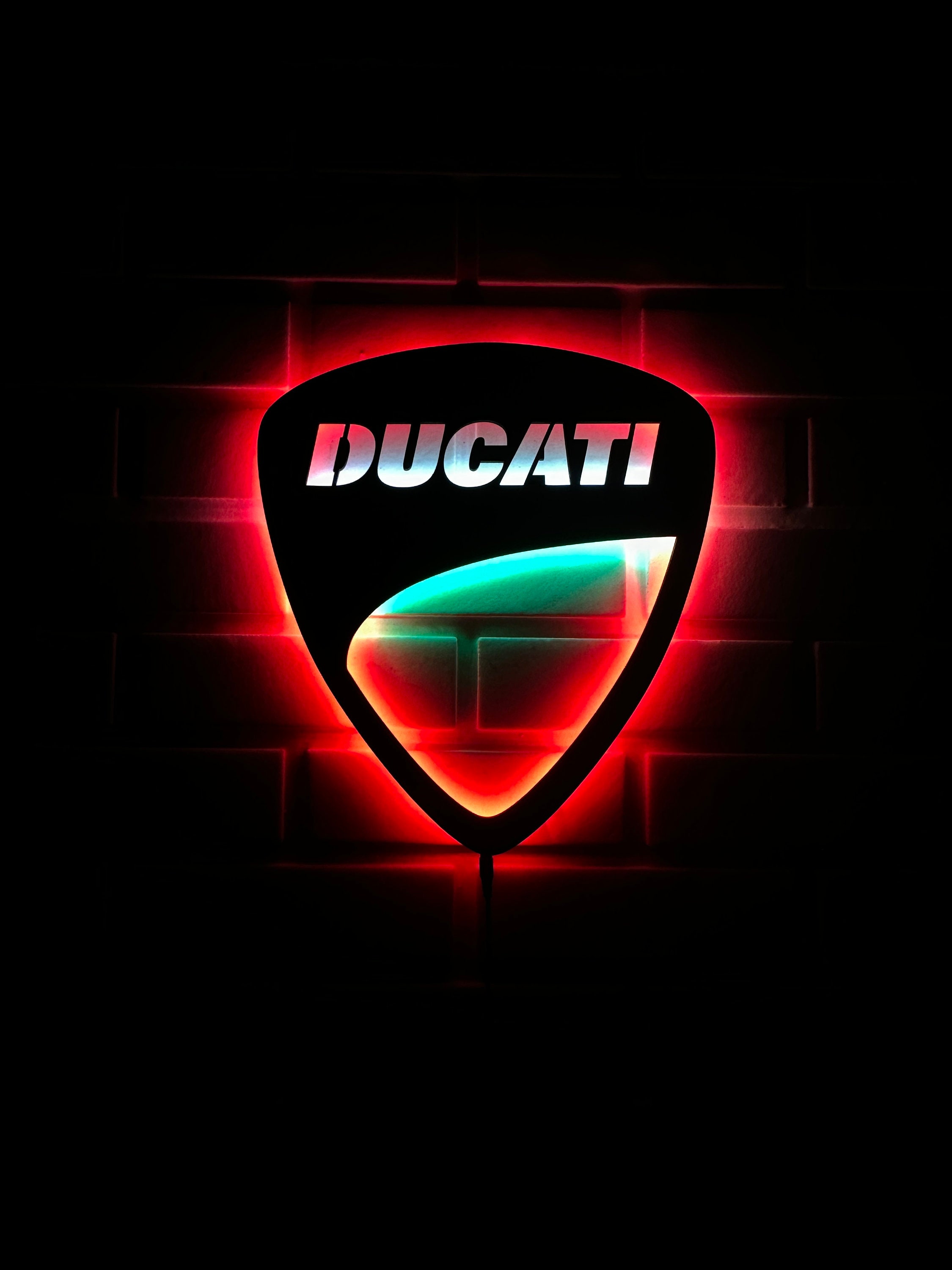 Ducati Led Sign, Ducati Wall Art, Ducati Wall Sign, Ducati Wall Decor ...