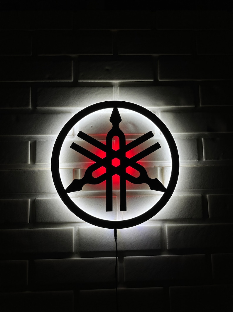 Yamaha Led Sign, Yamaha Wall Art, Yamaha Wall Sign, Yamaha Wall Decor ...