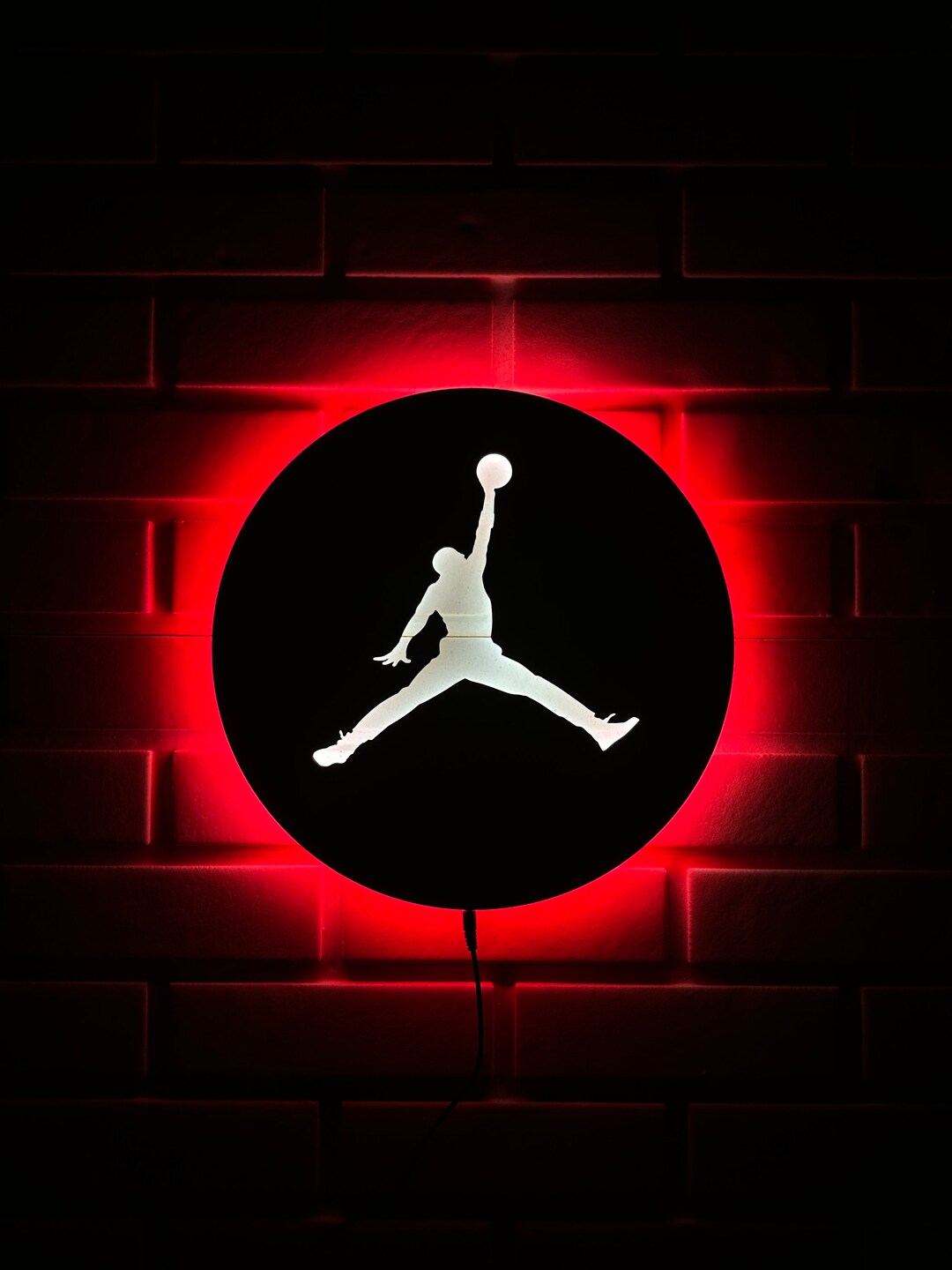 Michael Jordan Led Sign, Jordan Wall Art, Air Jordan Wall Sign, Jordan ...