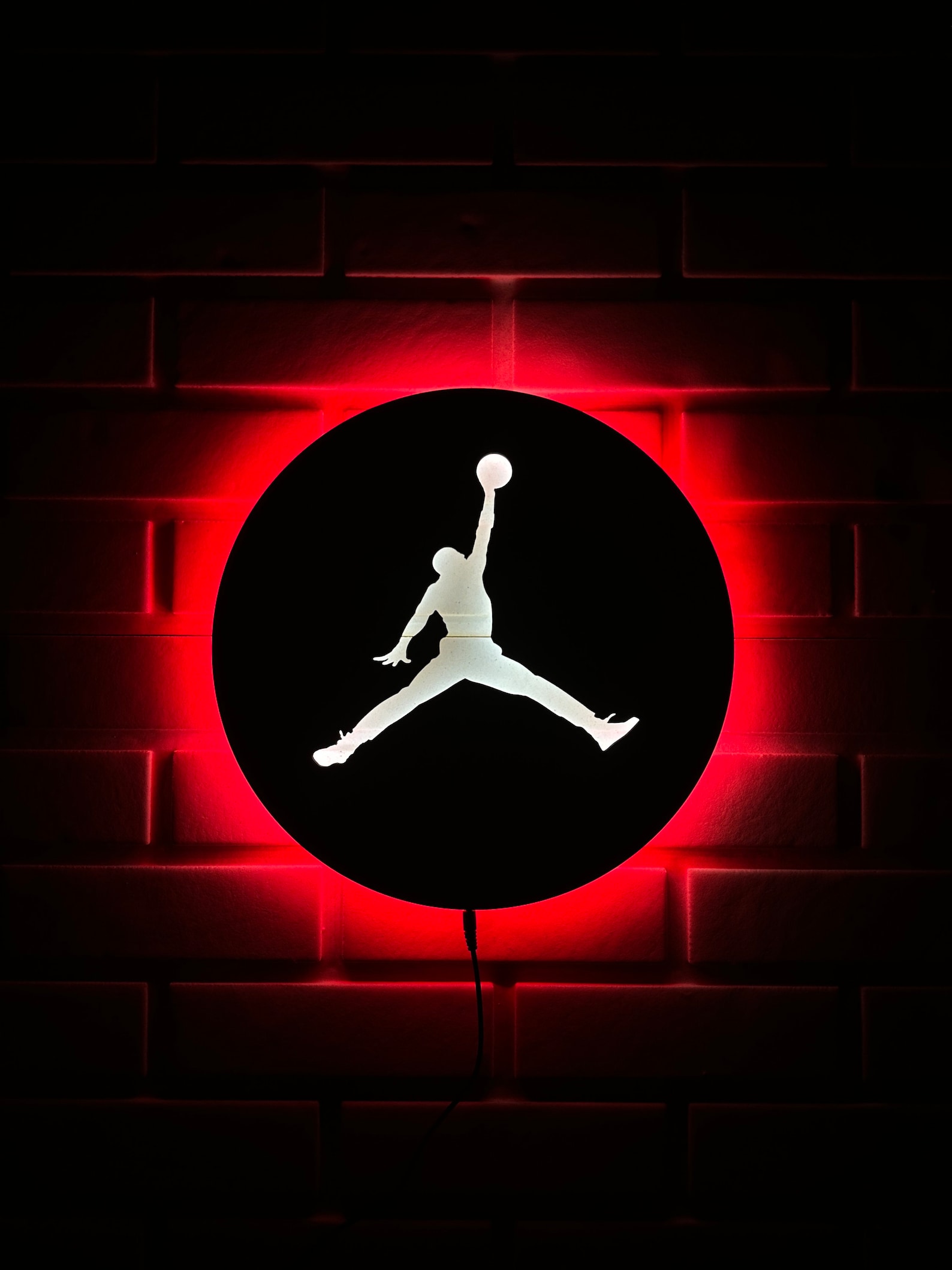 Michael Jordan Led Sign, Jordan Wall Art, Air Jordan Wall Sign, Jordan ...