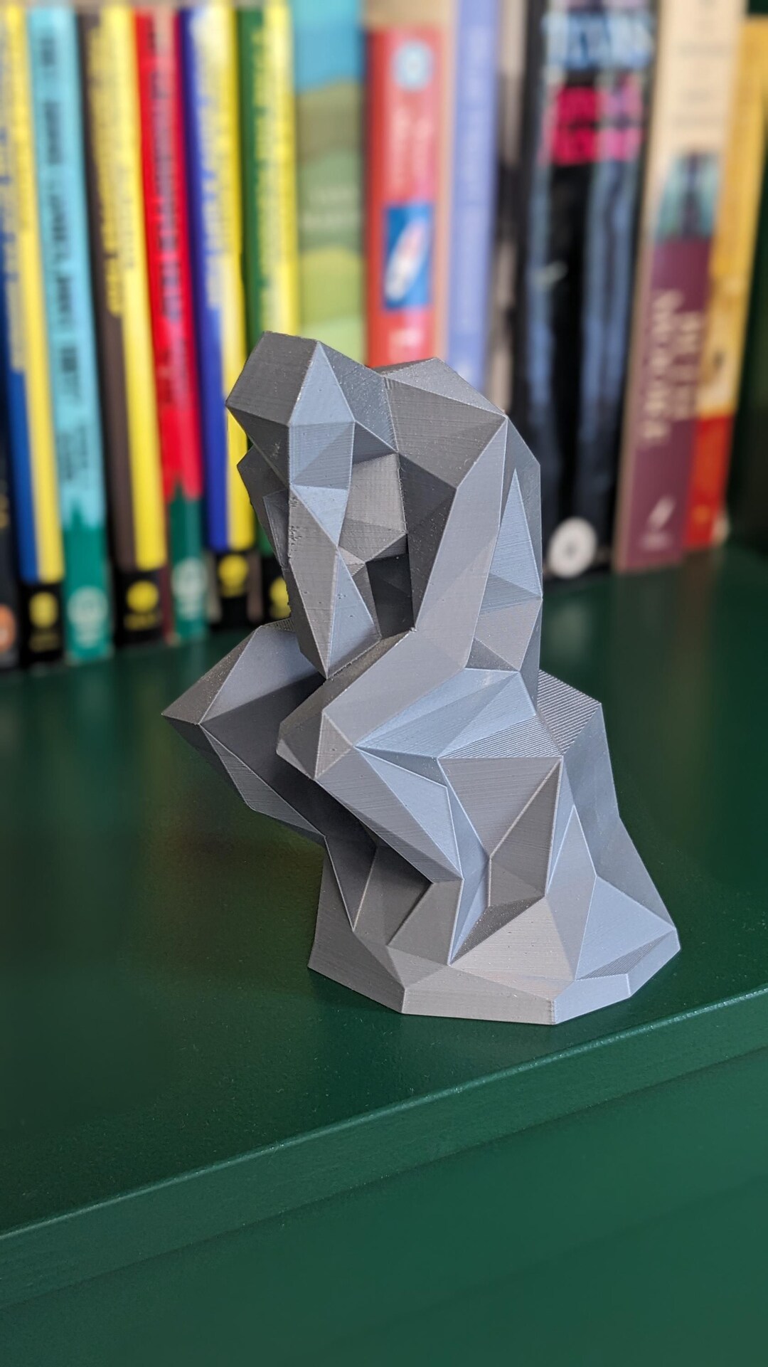 Low Poly the Thinker Statue 3D Printed - Etsy Canada