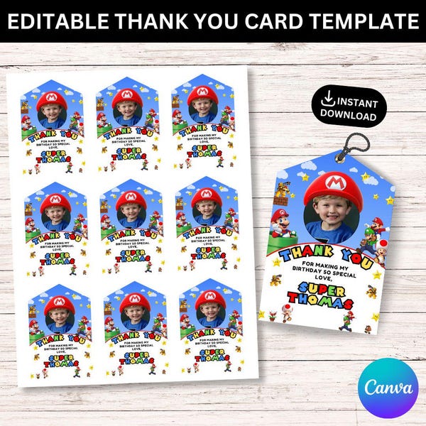 Mario Party Favors - Etsy Canada