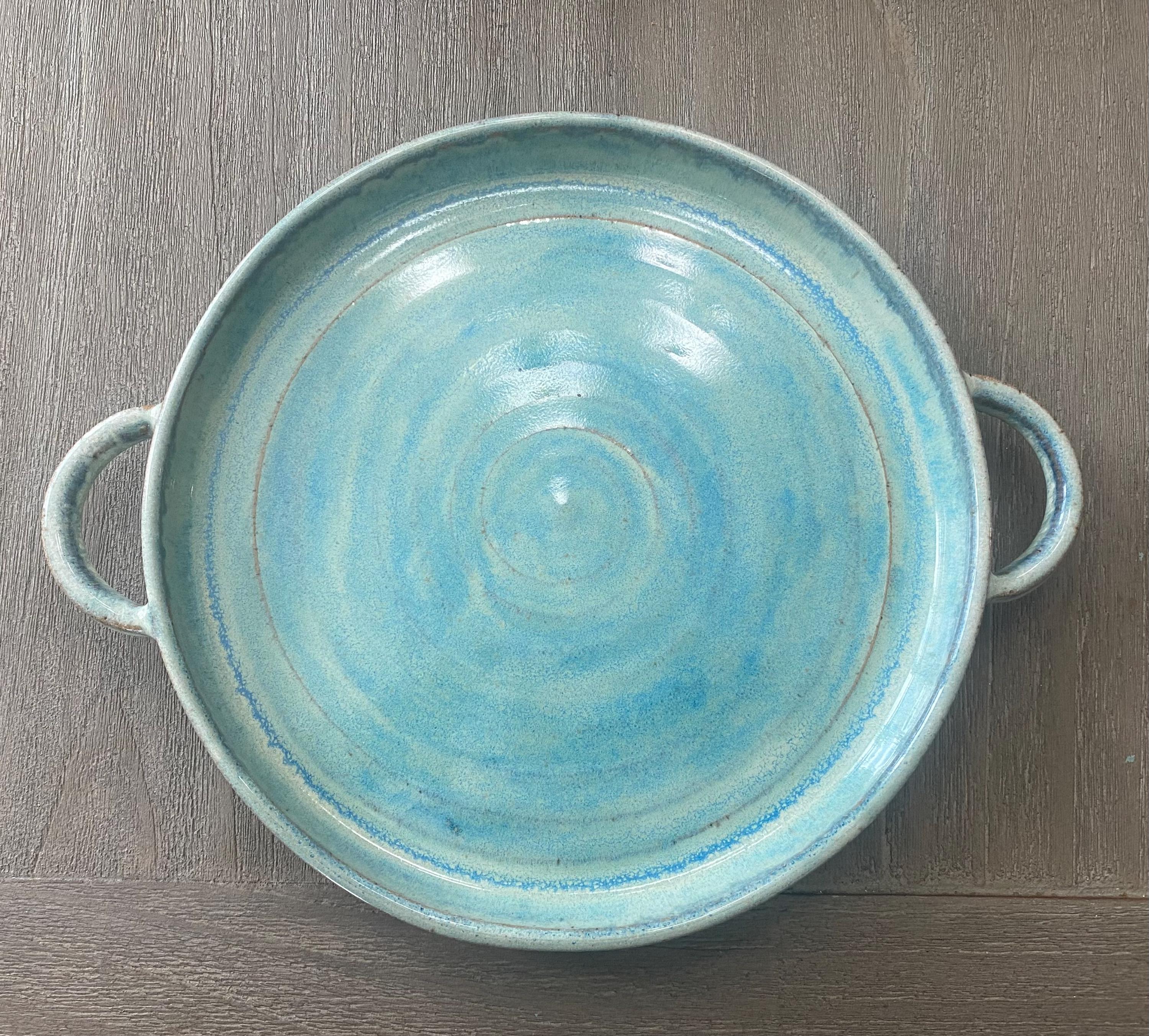 Ceramic Serving Tray With Handles - Etsy