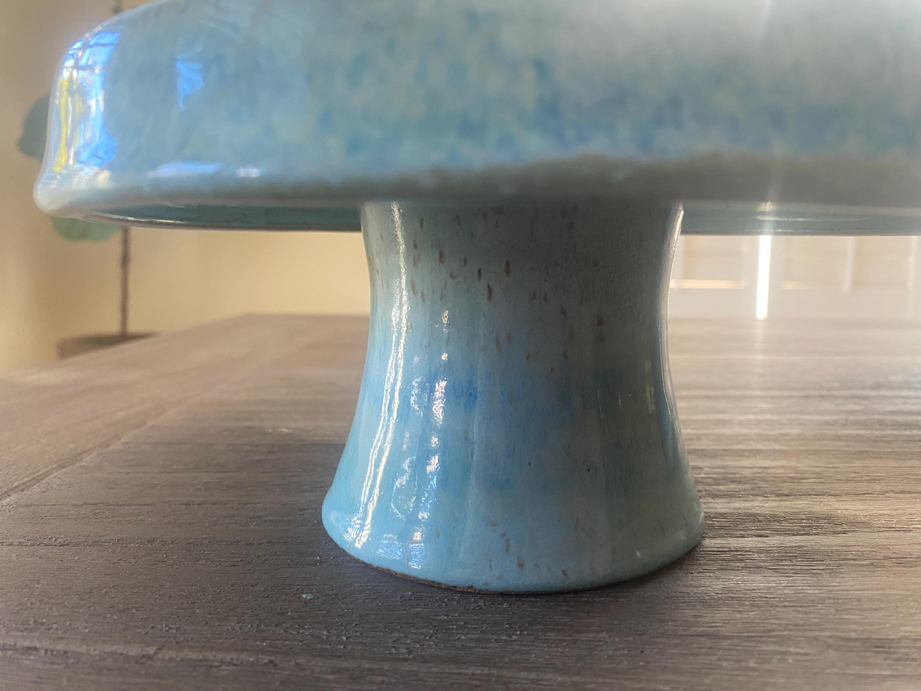 Ceramic Cake Stands Set of 2 - Etsy