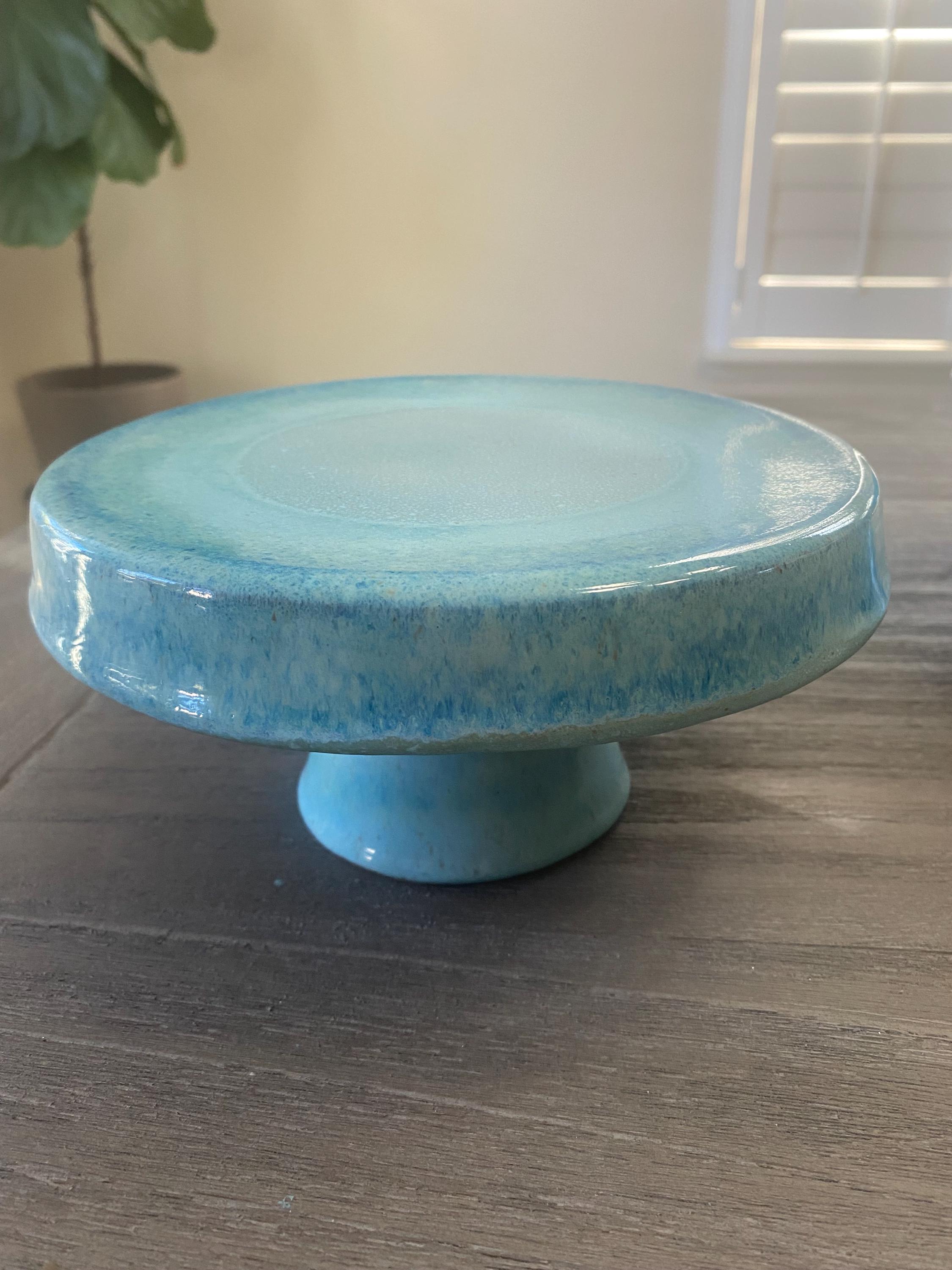 Ceramic Cake Stands Set of 2 - Etsy