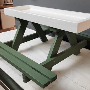 Wooden Chicnic Table, Bird Feeder, Wildlife Feeder - Etsy