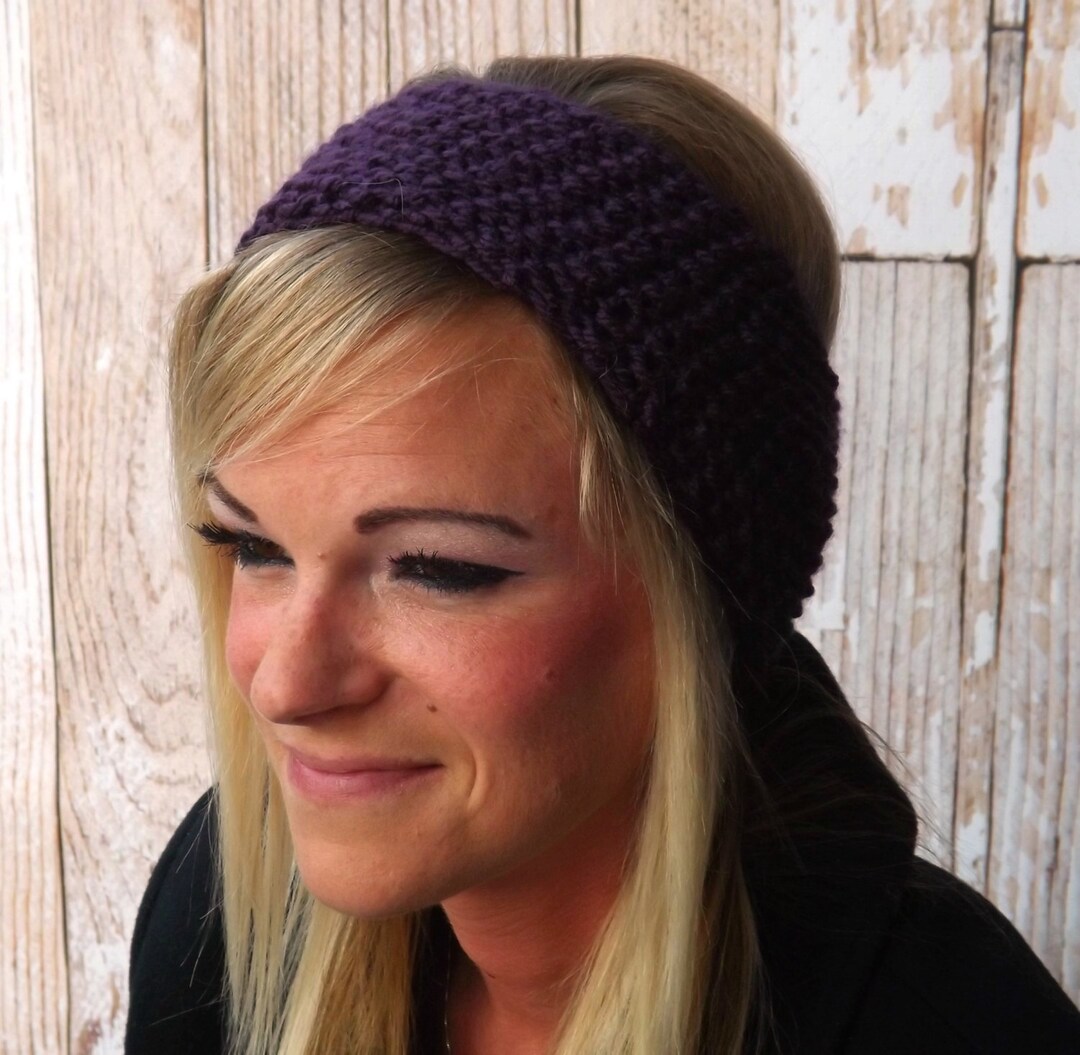 KNITTING PATTERN - the Serenity Ear Warmer Pattern - Knit Ear Brassiere ...