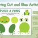 Build a Frog Springtime Craft Printable - Etsy