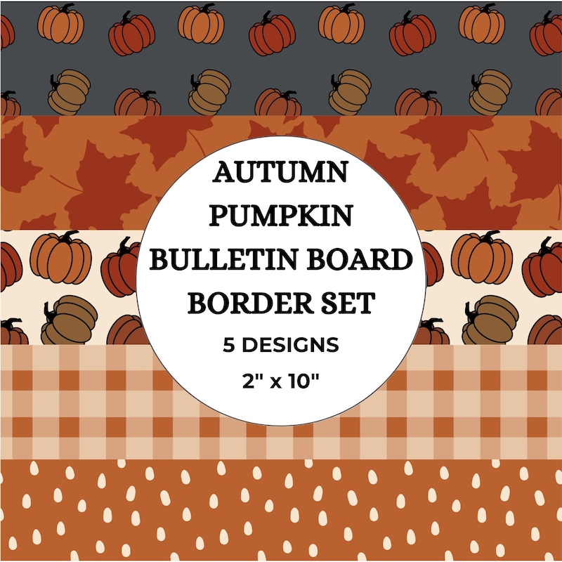 Pumpkin Bulletin Board - Etsy
