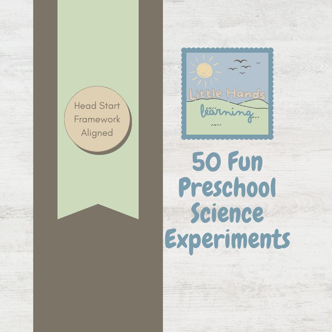 50 Fun Preschool Science Experiments Hands-on Learning Aligned With ...