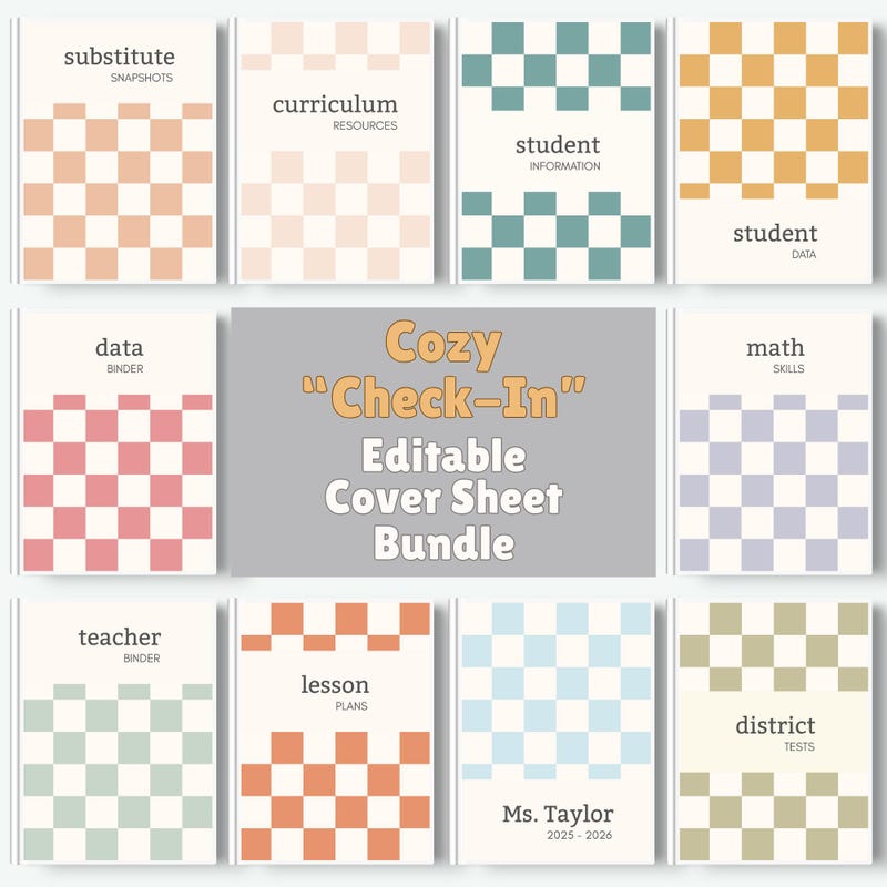 Folder Covers - Etsy