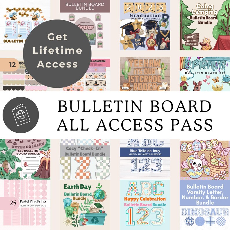 June Classroom Calendar Set | Beach Theme Bulletin Board Printable ...