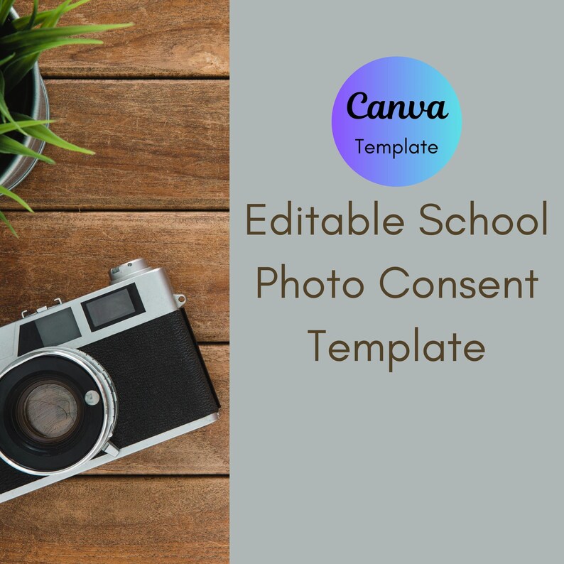 Editable Preschool Photo Consent Form | Canva | Customizable Design ...