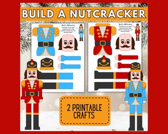 Build a Nutcracker Craft | Holiday Printable Activity | PDF Download ...