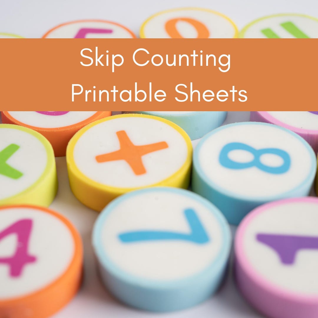 Preschool Skip Counting Worksheets Fun Printable Math Activity for ...