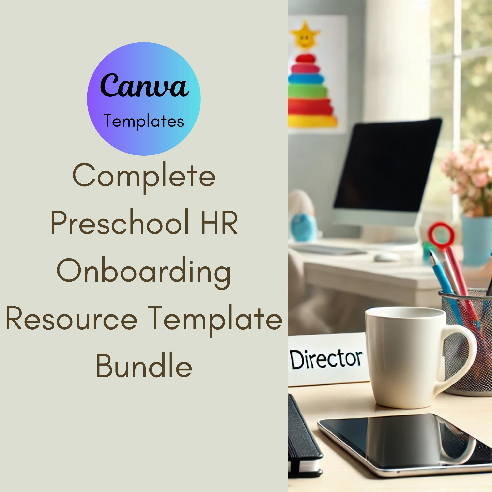 Complete Preschool HR Onboarding Resource Template Bundle Fully ...