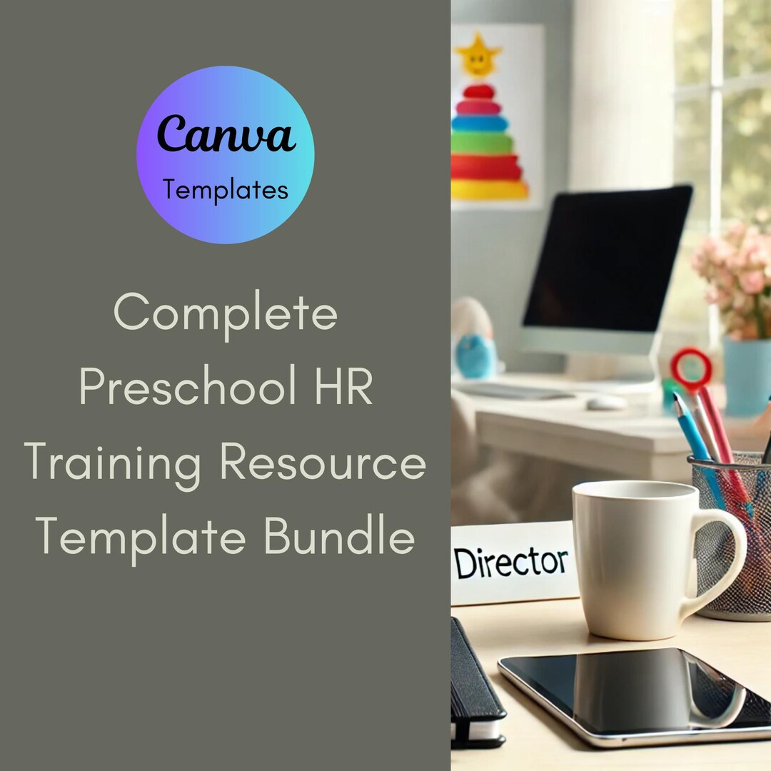 Complete Preschool HR Onboarding Resource Template Bundle | Fully ...