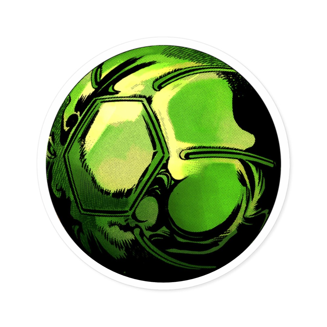 Round Stickers Spin Ball, Jojo Part 7, Gyro, Golden Ratio, Indoor ...