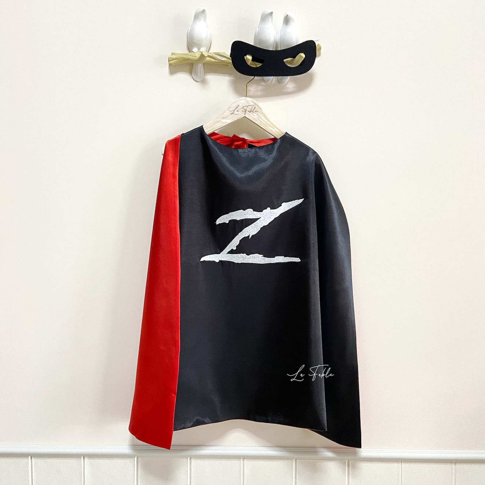 Zorro Cape and Mask for Kids, Personalized Cape, Halloween Costume - Etsy