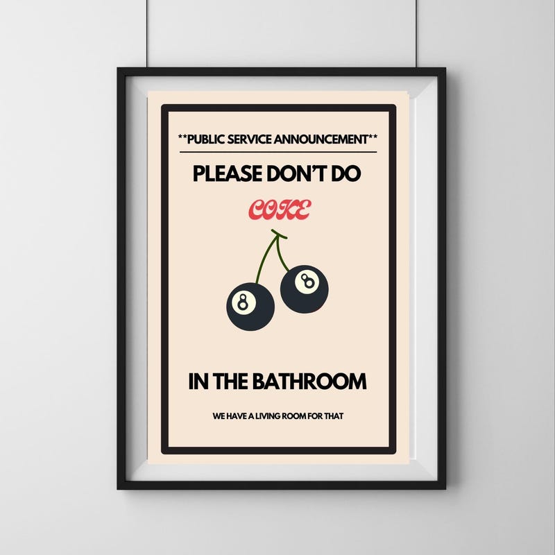 Dont Do Drugs Poster - Etsy