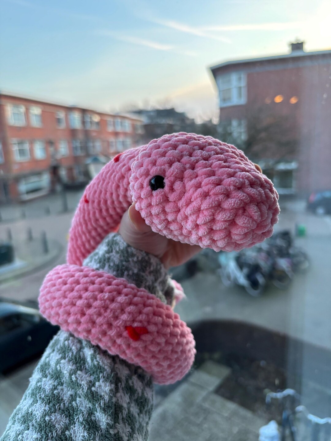 Crocheted Snake Cuddly Toy - Etsy