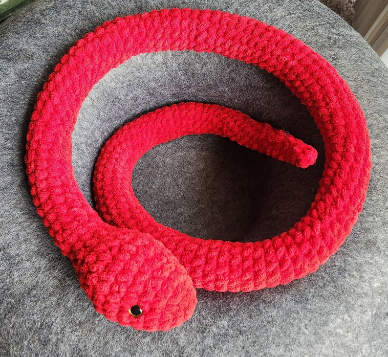 Solid Color Snake Plush - Etsy