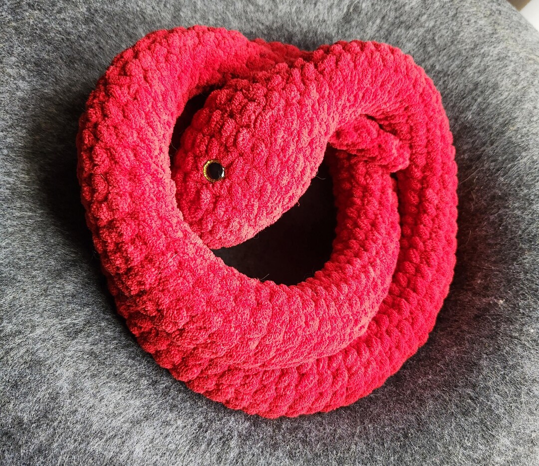 Solid Color Snake Plush - Etsy