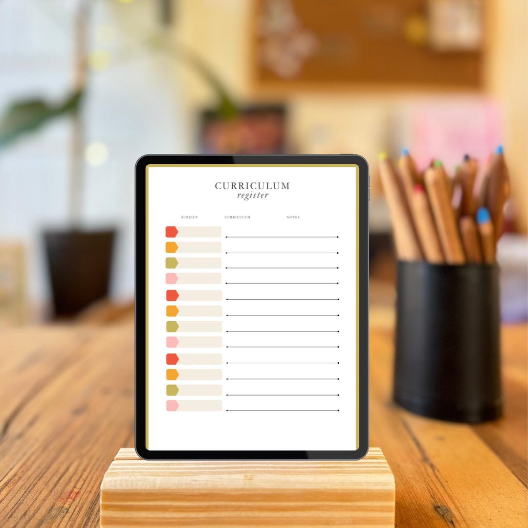 Digital Homeschool Portfolio Pages + Canva Template - Etsy