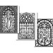 12 Stained Glass Window Coloring Pages - Adult and Kids Coloring Sheets ...