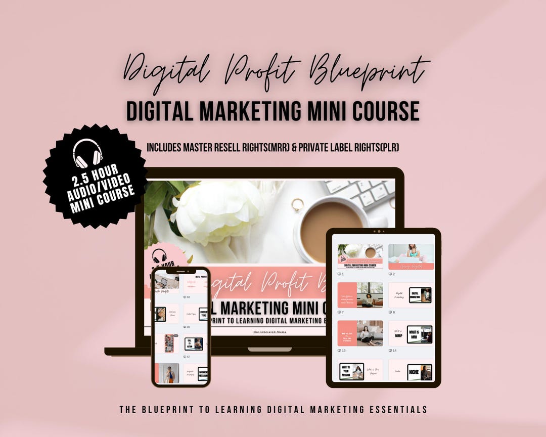 Digital Profit Blueprint | Done-for-you Digital Products Course | MRR ...