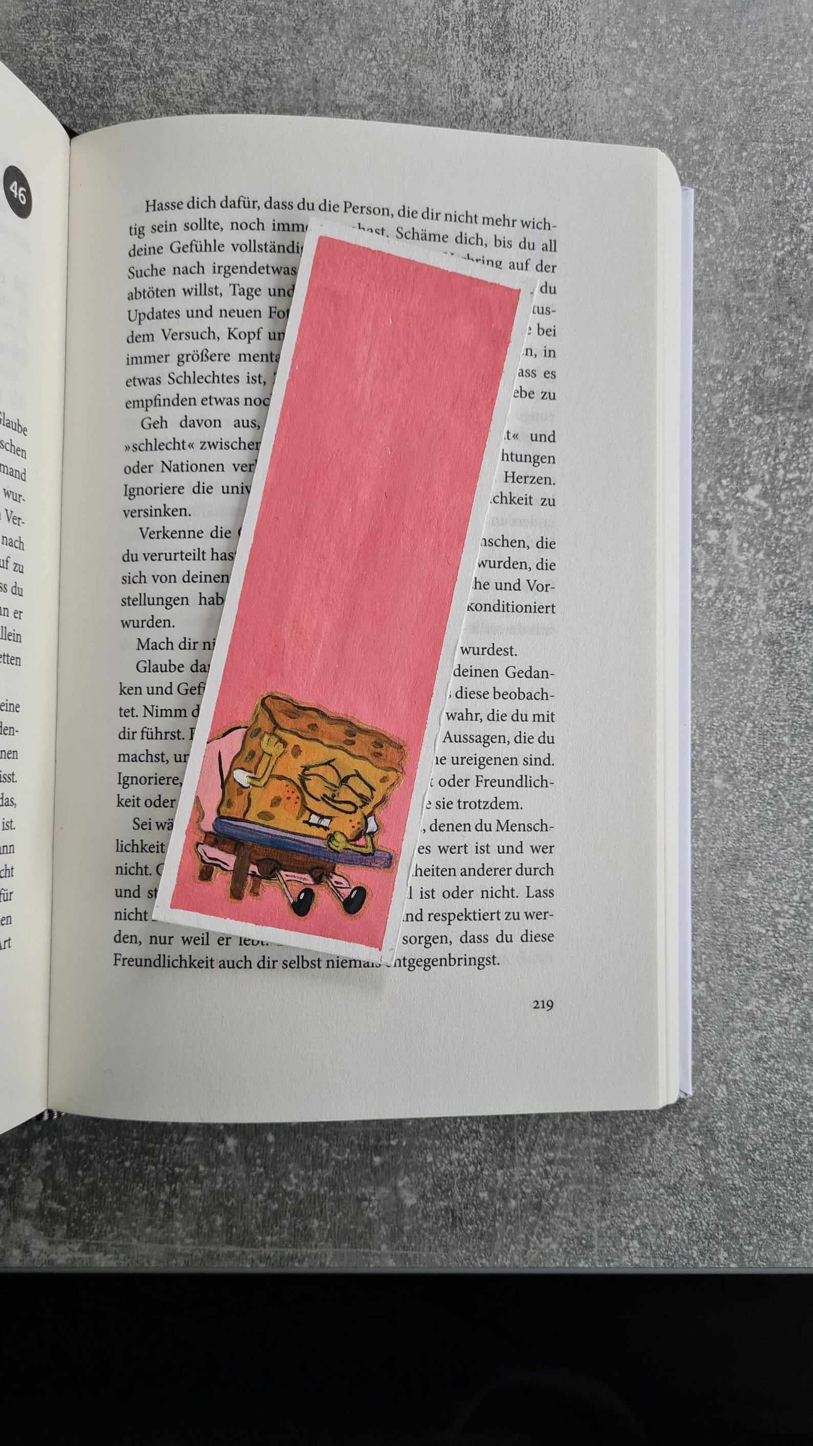 Handpainted Bookmarks Spongebob and Patrick Unique Gift Idea Original ...
