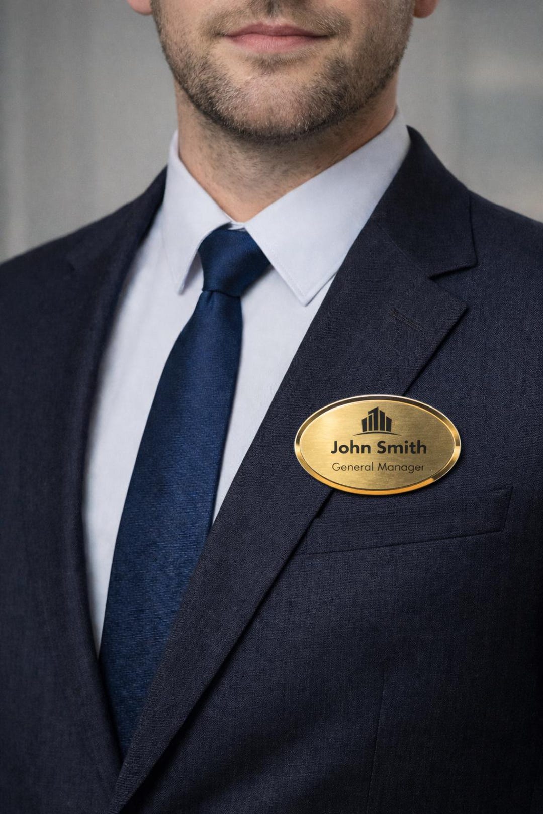 Custom Metal Name Tags, Personalized Magnetic Name Badges With Logo ...