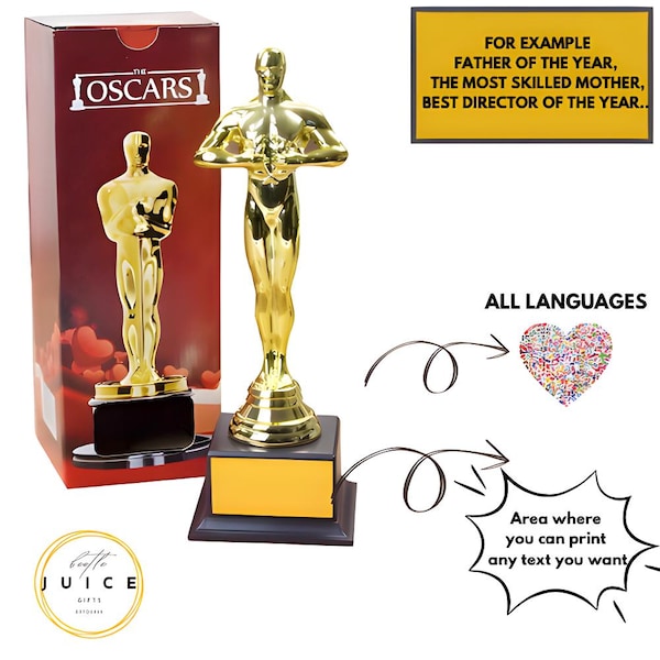 Oscar Trophy - Etsy