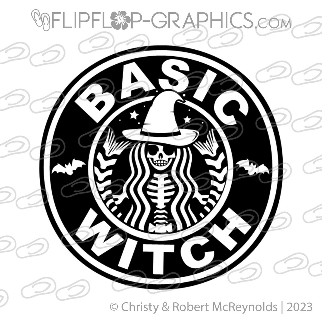 Basic Witch Vehicle Window Sticker - Etsy