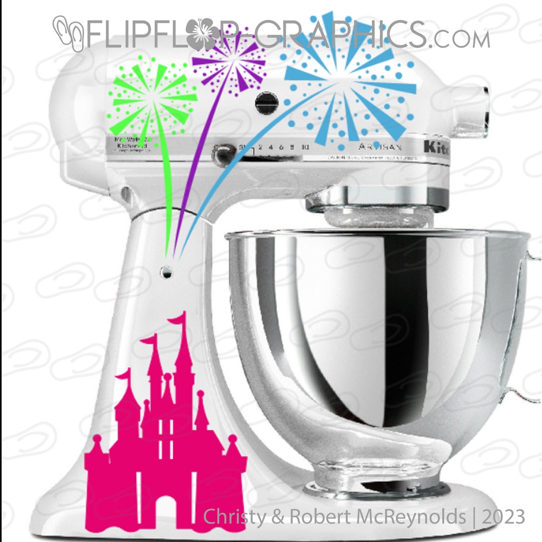Cinderella's Castle & Fireworks Vinyl Graphics Decal Kit - Etsy