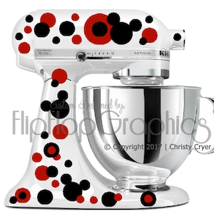 Mickey Mouse Mixer Decal - Etsy