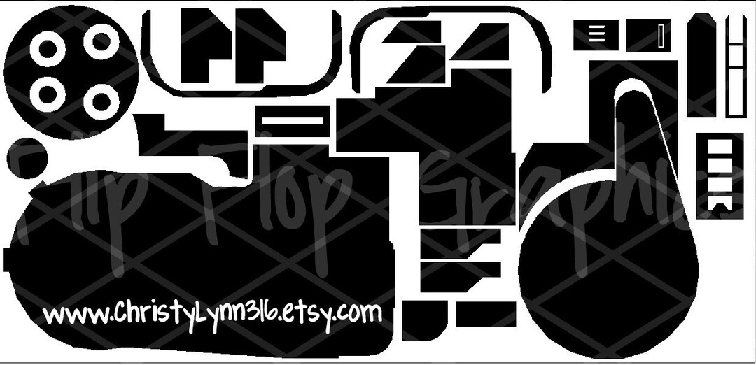 Ghostbusters Inspired Proton Pack Decal Set - Etsy