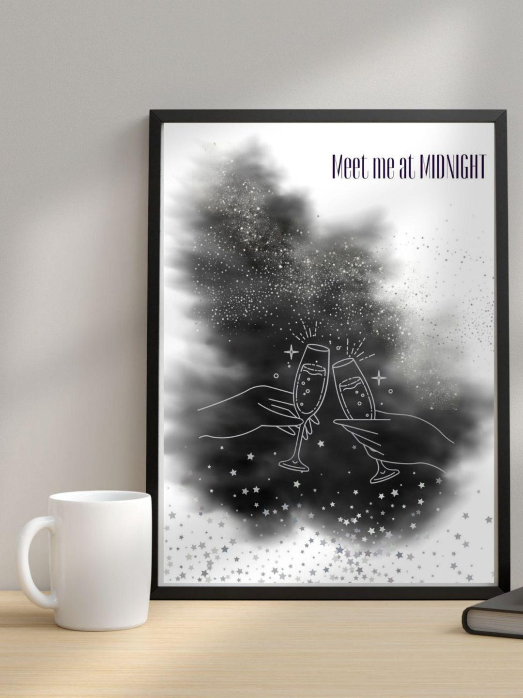 Midnights Meet Me at Midnight Taylor Swift Song Lyrics - Etsy