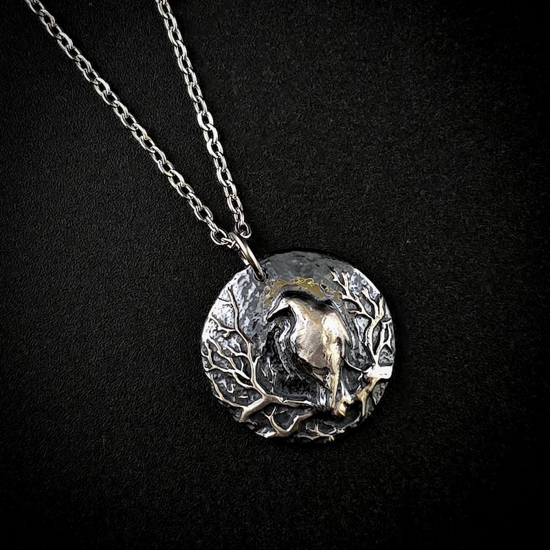 Raven Necklace - Etsy