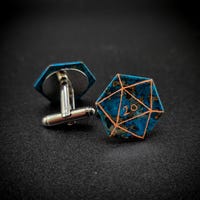 D20 Cufflinks Geek Wedding D&D Cuff Links Dungeons and Dragons Nerd ...