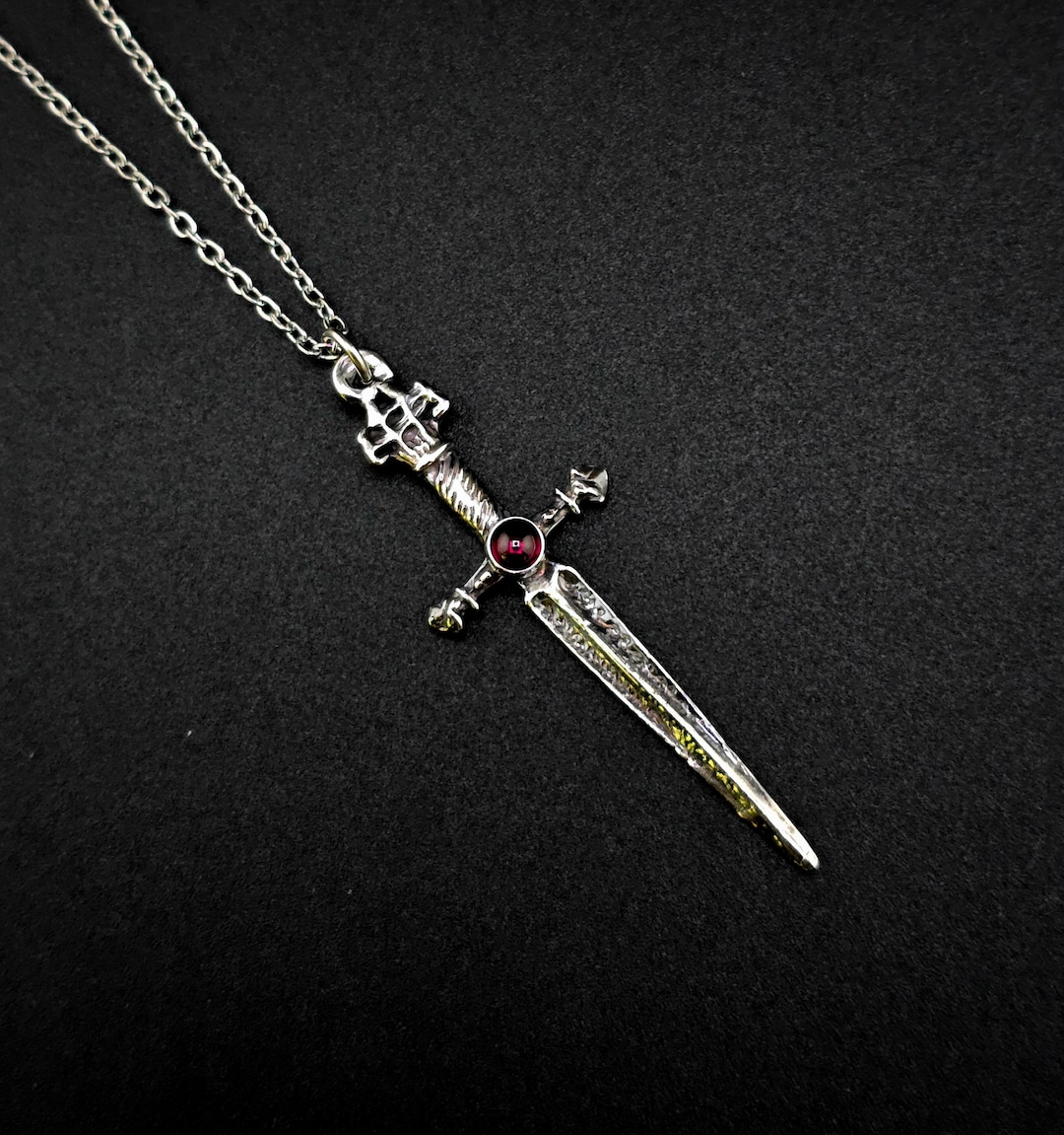 Silver Sword Pendant - Etsy