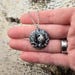 White Raven Necklace, Raven Pendant, Silver Bird Medallion - Etsy