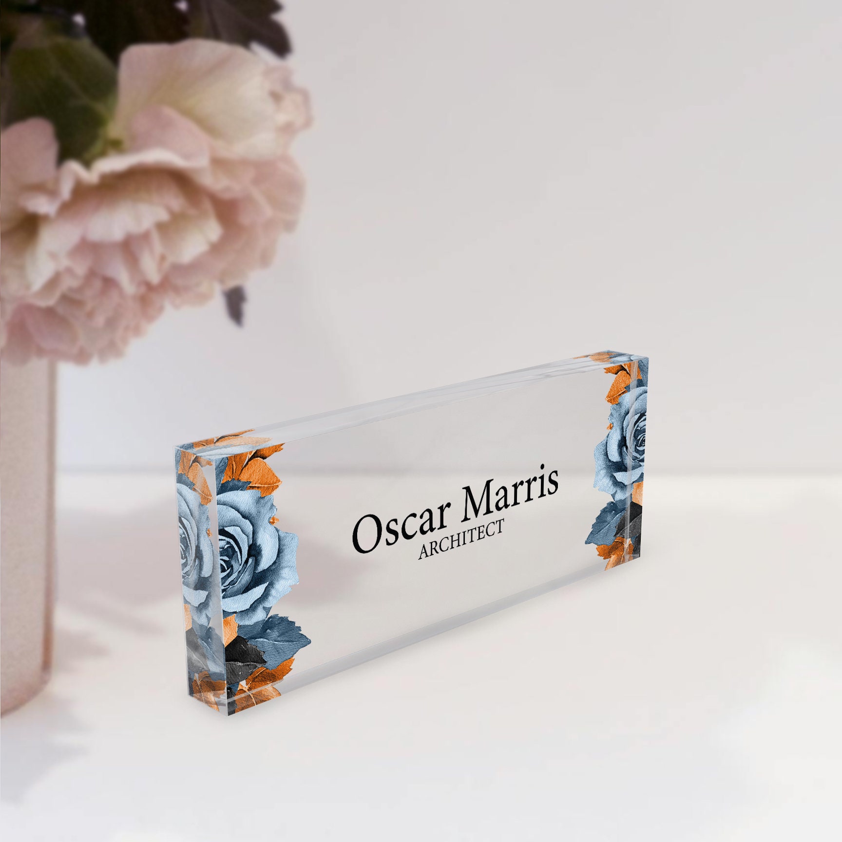 Office Desk Name Plate Personalized, Custom Name Plates for Desks ...