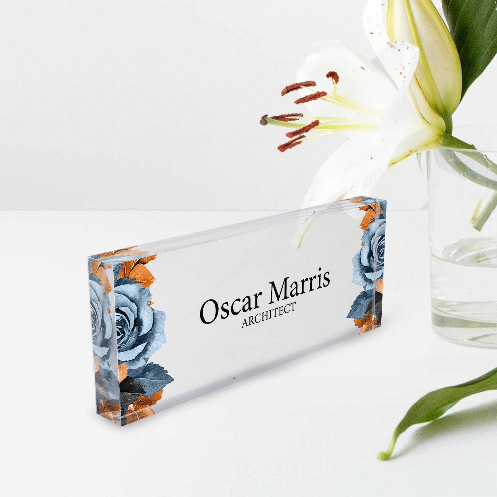 Office Desk Name Plate Personalized, Custom Name Plates for Desks ...