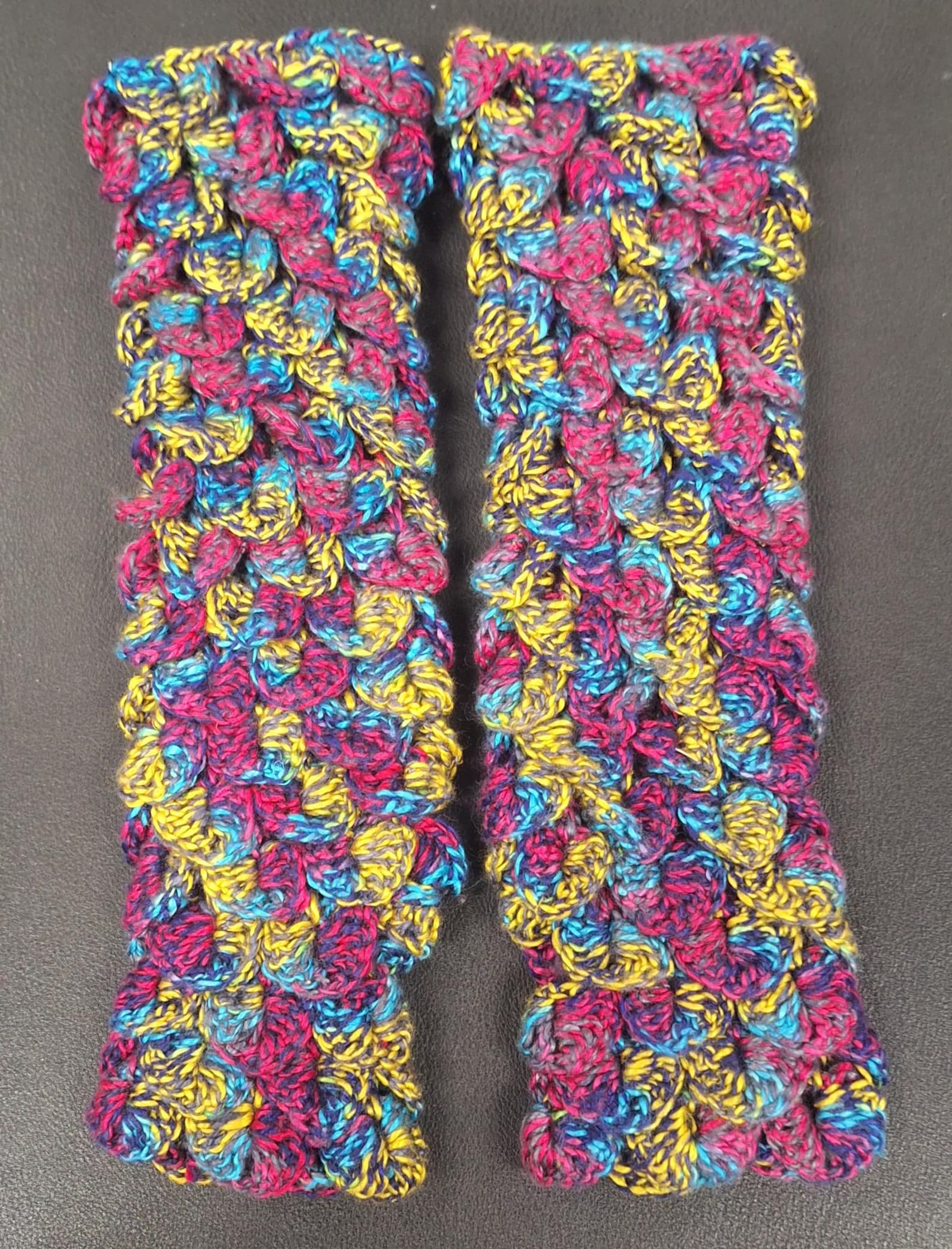 Elbow Length Dragon Scale Gloves, Crochet Pattern - Etsy