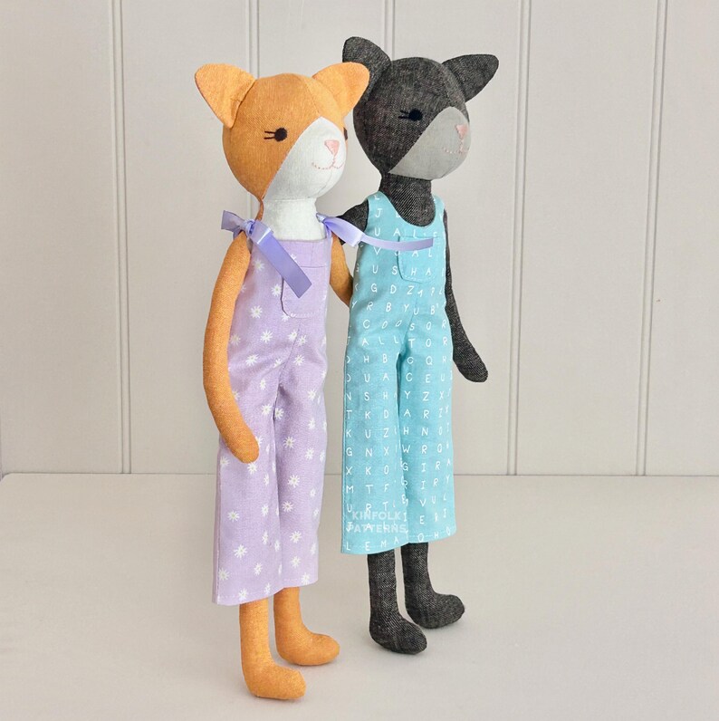 Easy Cat Sewing Pattern and Instructions With Step-by-step Photos ...
