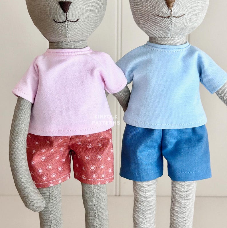 Stuffed Mouse Doll Sewing Pattern Tutorial With Step-by-step Photos ...